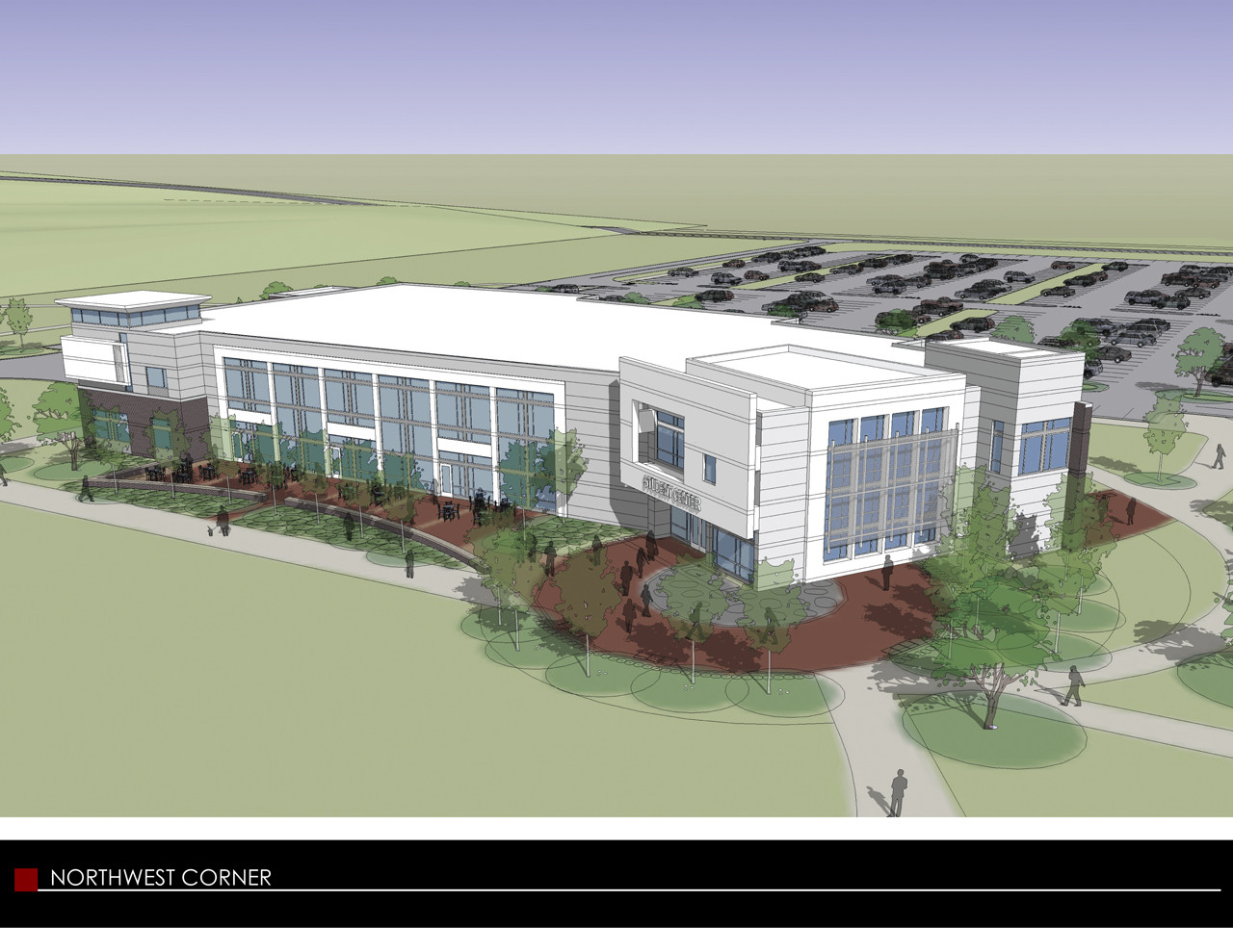 Gallery of SUNY Institute of Technology Student Center / QPK Design - 14