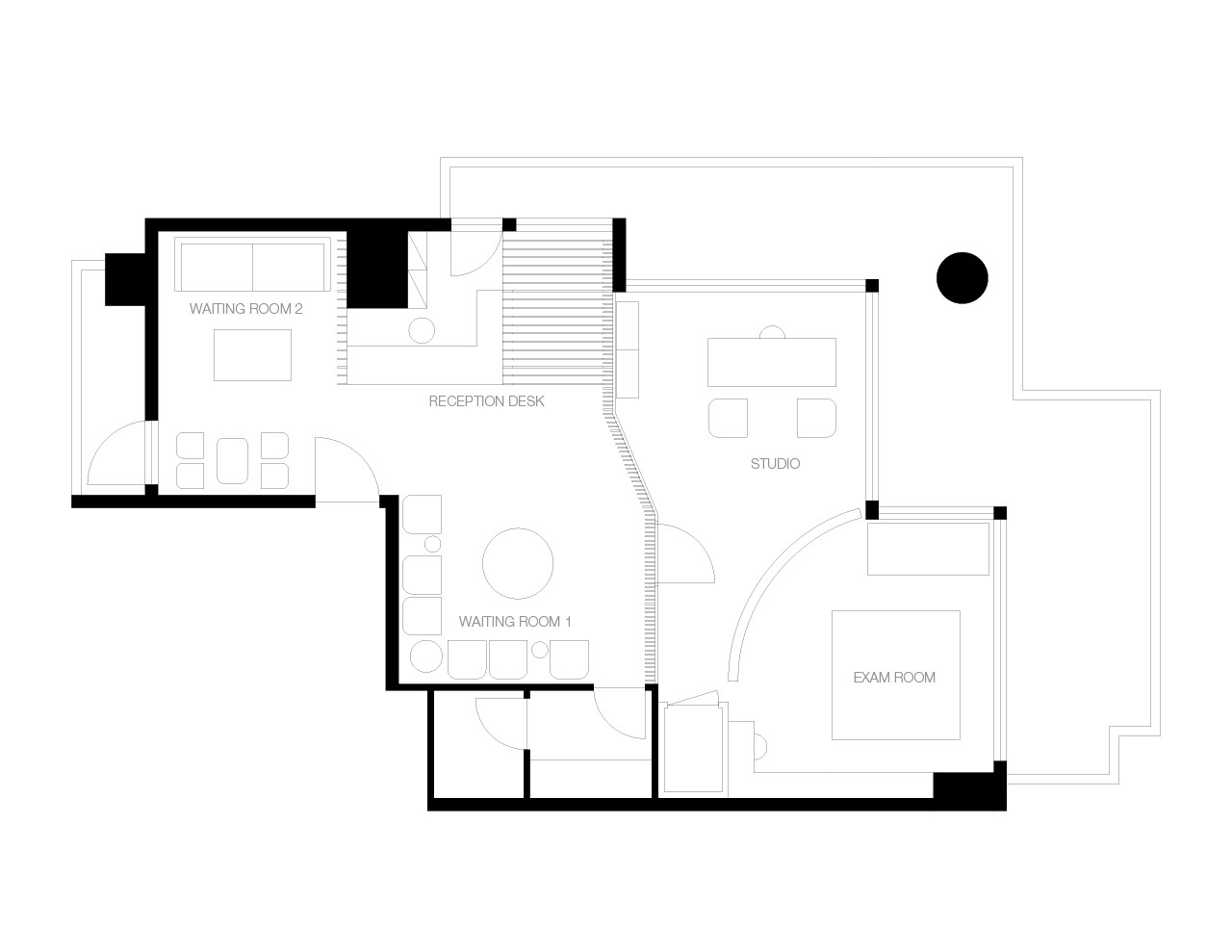 Gallery of ORL Clinic / Mal-Vi Architects - 24