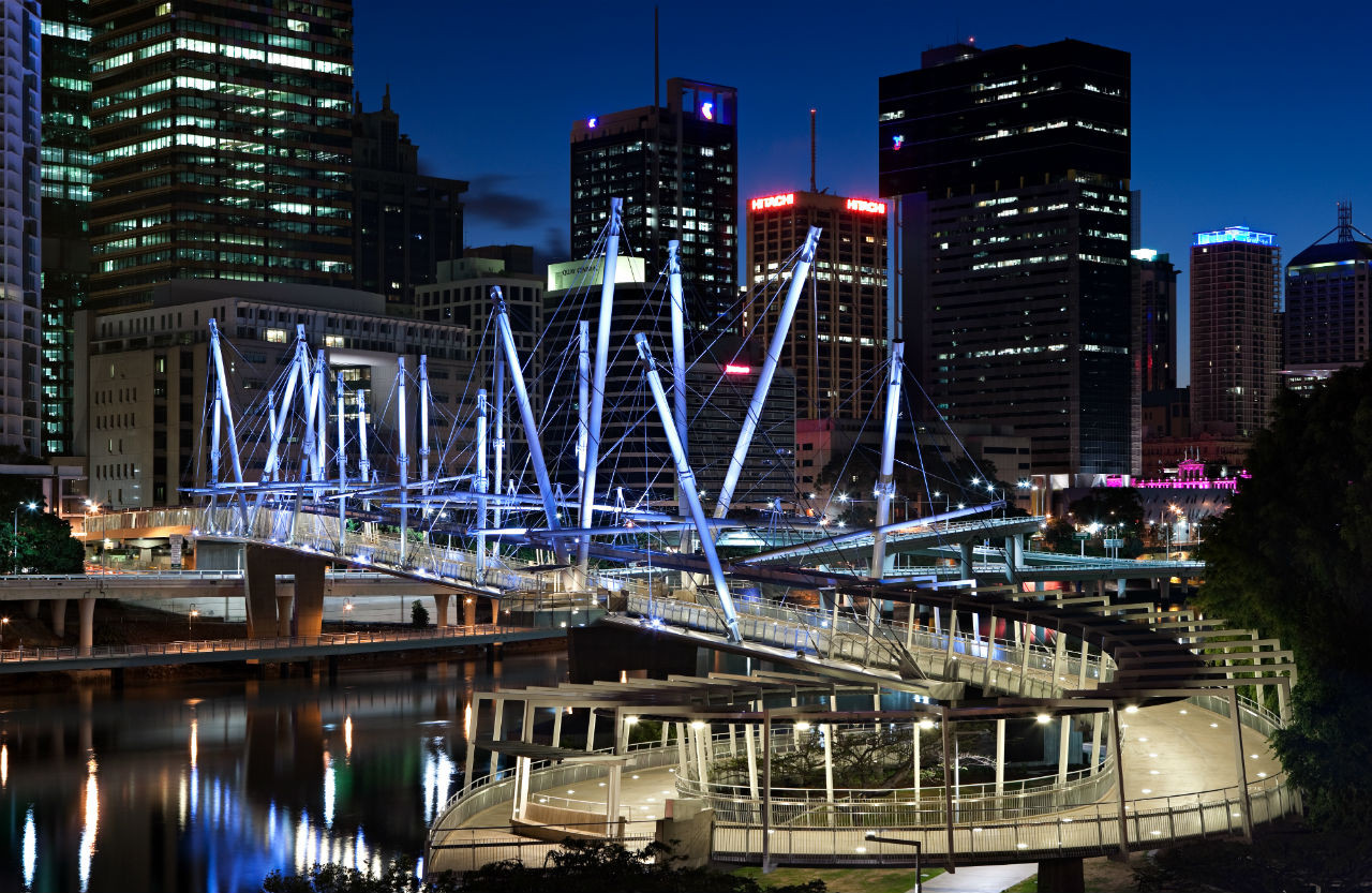 Gallery of Kurilpa Bridge / Cox Rayner Architects with Arup - 4