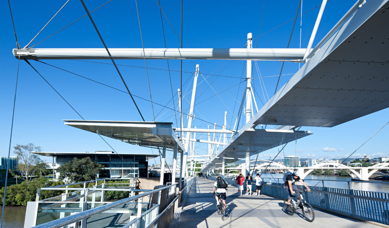 Gallery of Kurilpa Bridge / Cox Rayner Architects with Arup - 6