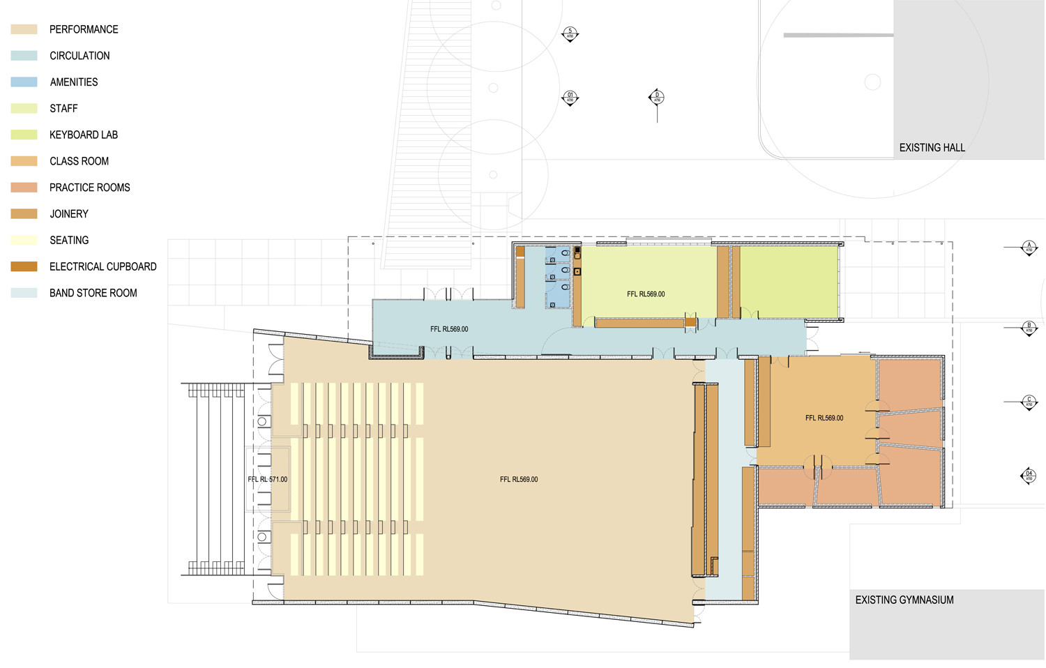 画廊 Lyneham表演艺术中心 / HBO+EMTB - 13