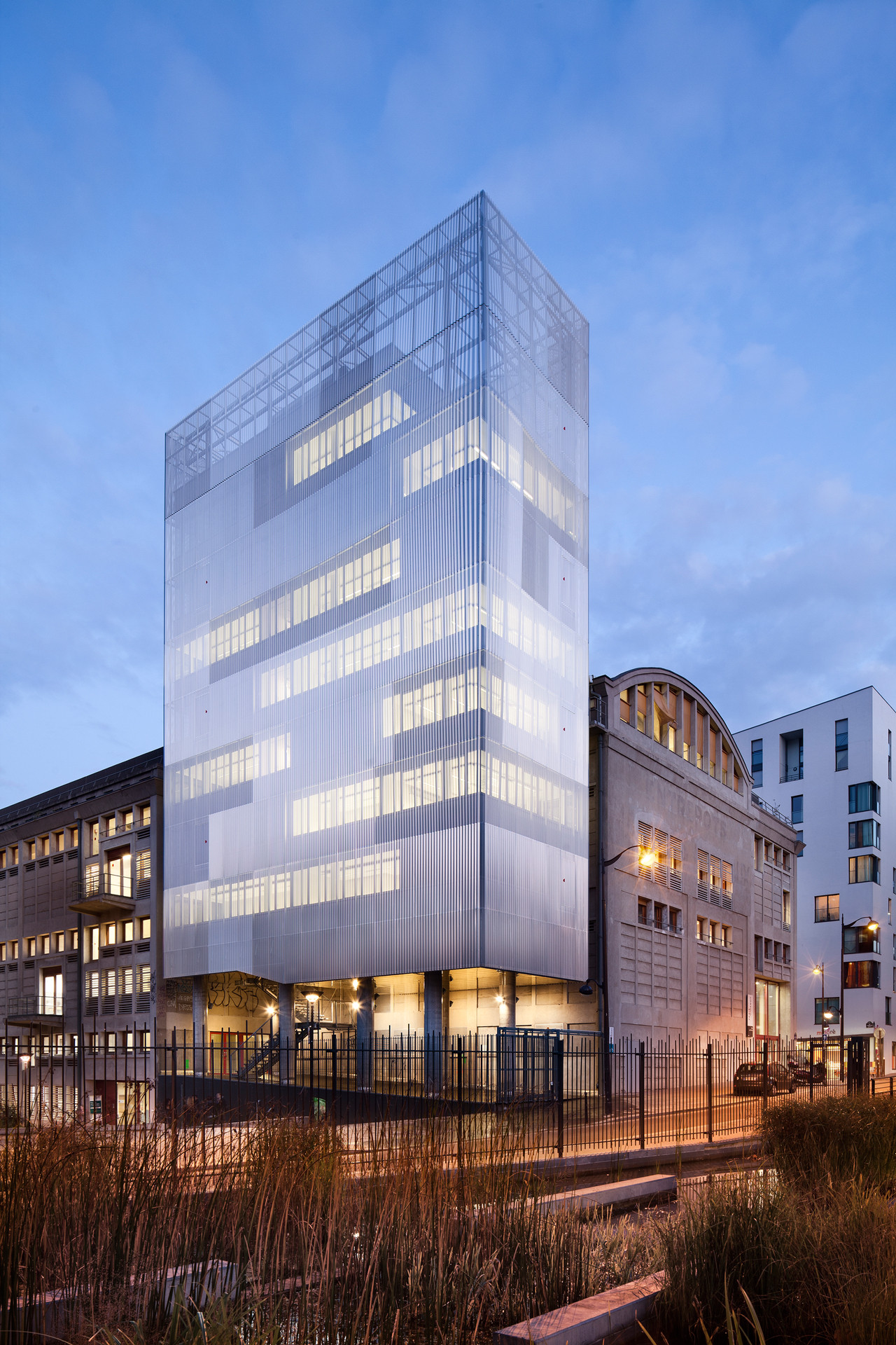 Gallery of M3A2 Cultural and Community Tower / Antonini + Darmon ...