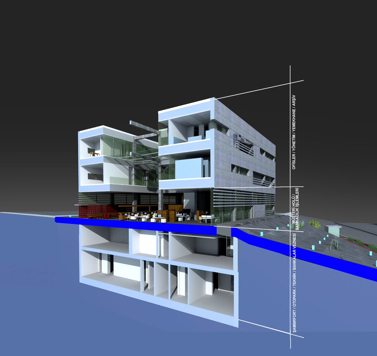 Gallery of Branch Office In Bursa / Yalin Architectural Design + Denge ...