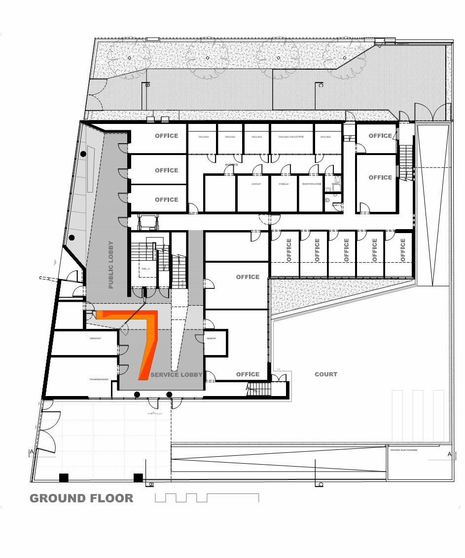 Gallery of Commissariat of Police in France / X-TU - 12