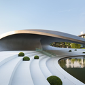 Porsche Pavilion at the Autostadt in Wolfsburg / HENN | ArchDaily