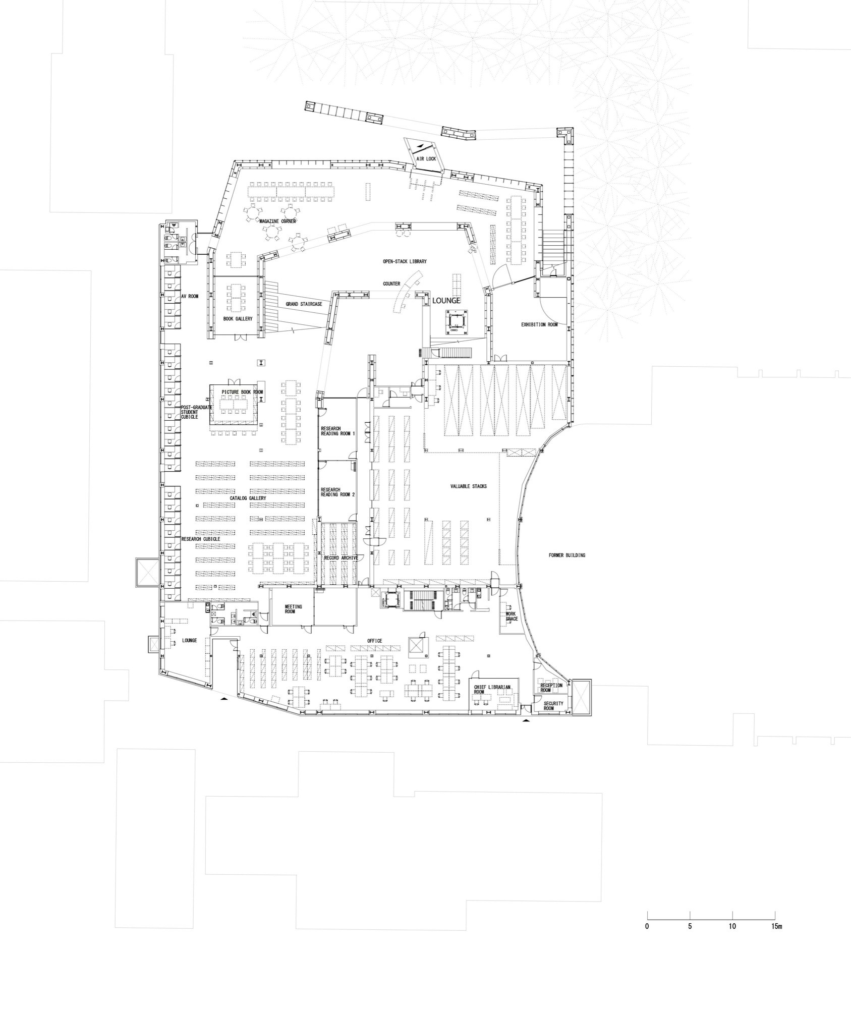Gallery of Musashino Art University Museum & Library / Sou Fujimoto ...