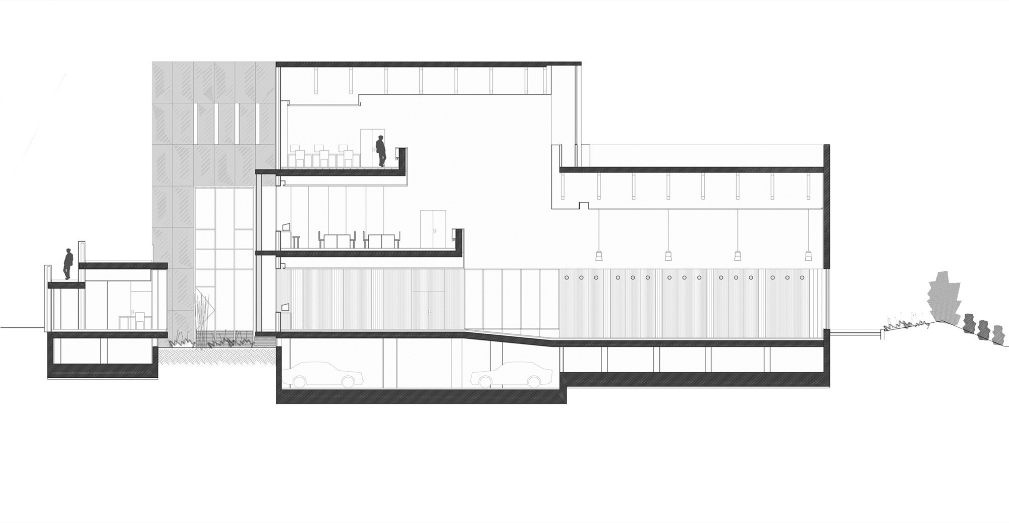 Gallery of Library and Document Center / Peñín Architects - 9