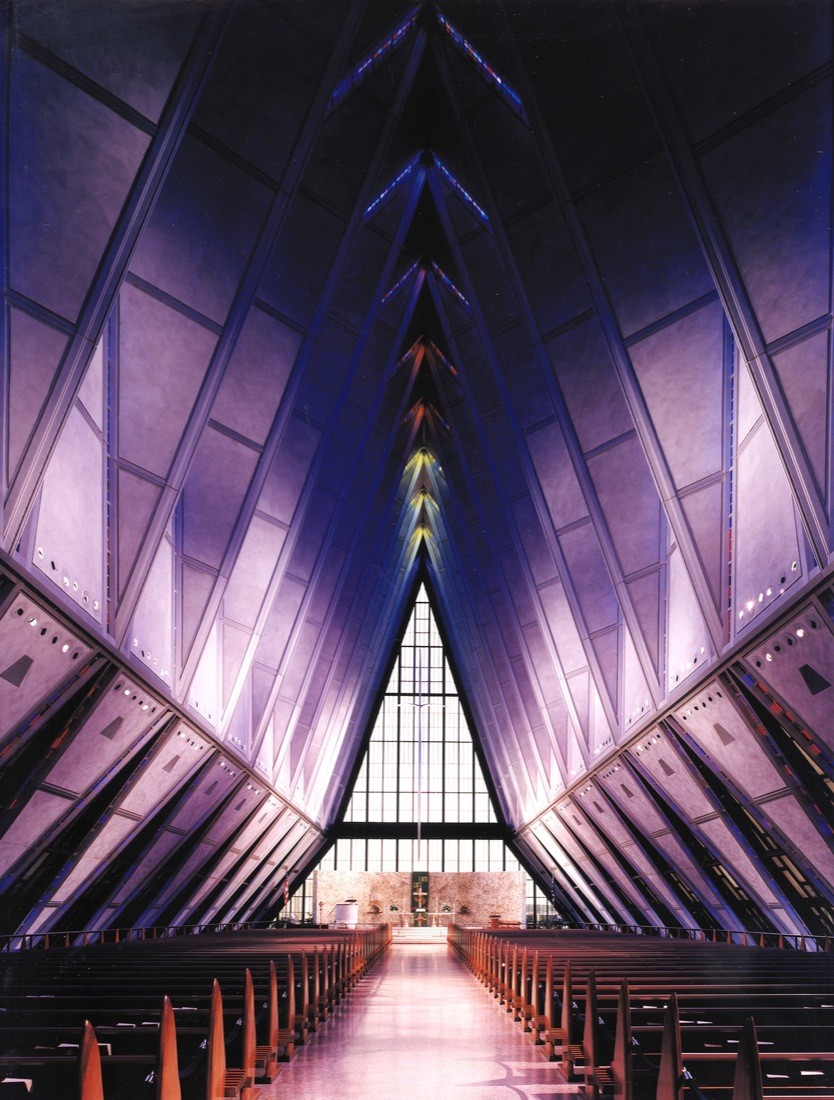 Gallery of AD Classics: USAFA Cadet Chapel / Walter Netsch of Skidmore ...