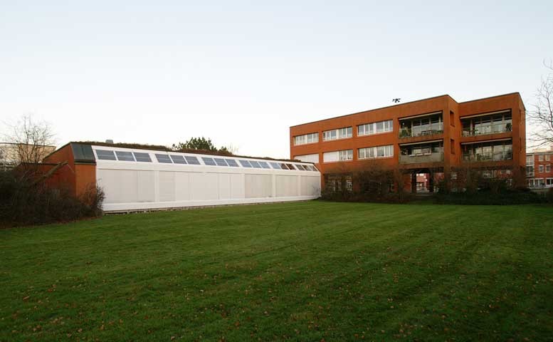 Gallery of Extension of the multifunctional double sports halls in the ...