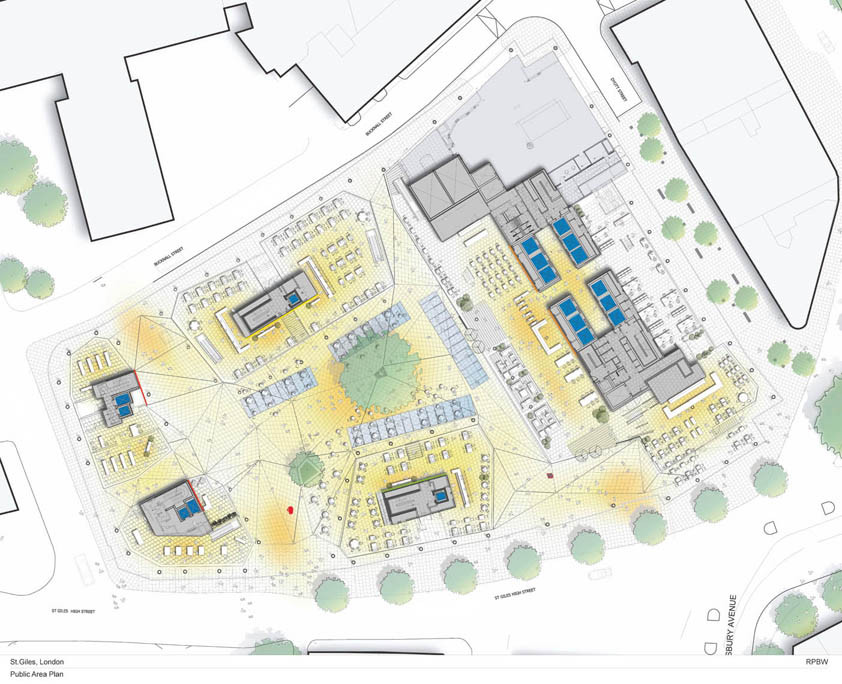 Gallery of Central St. Giles Court / Renzo Piano + Fletcher Priest ...