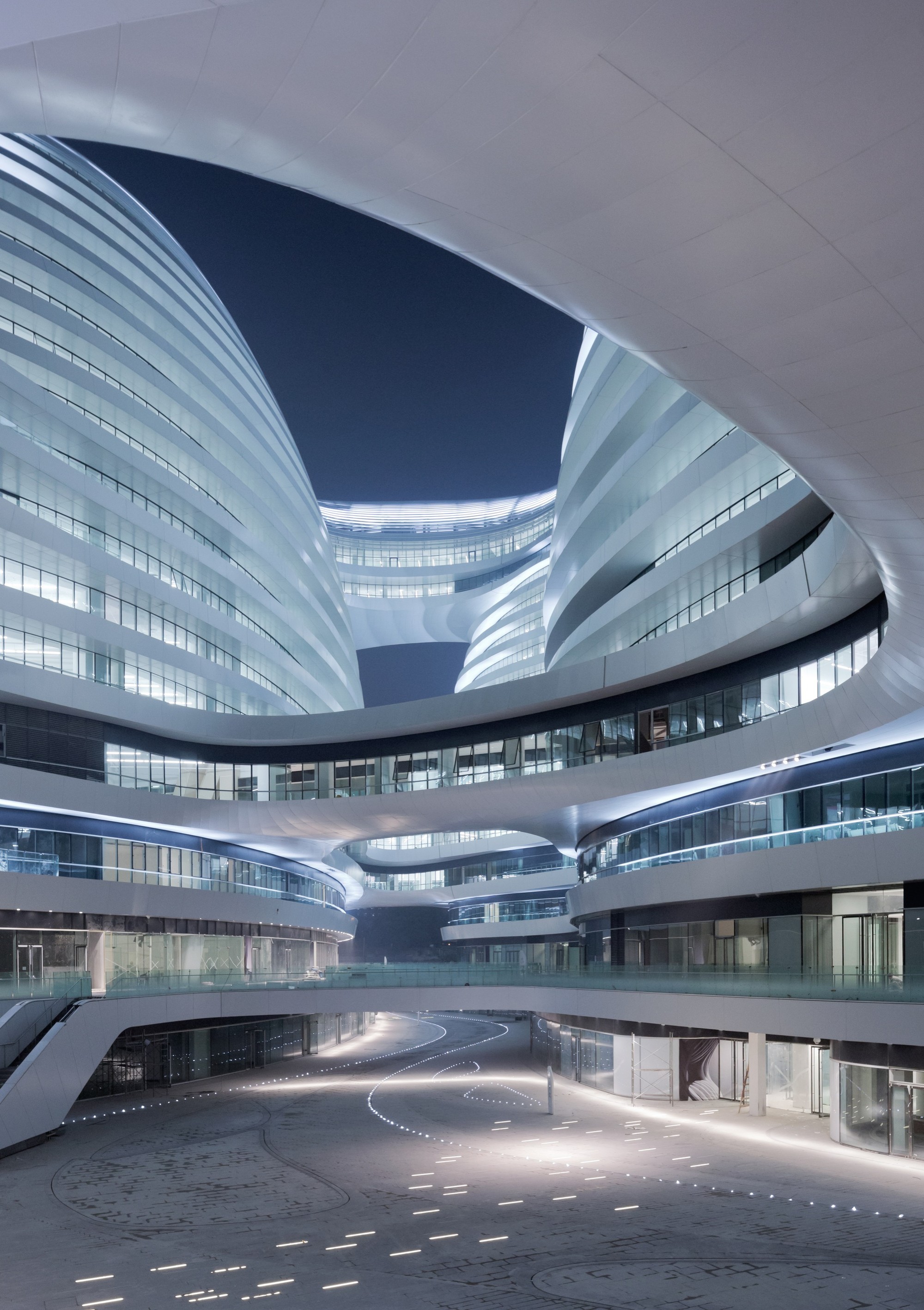 画廊 银河SOHO / Zaha Hadid Architects - 3