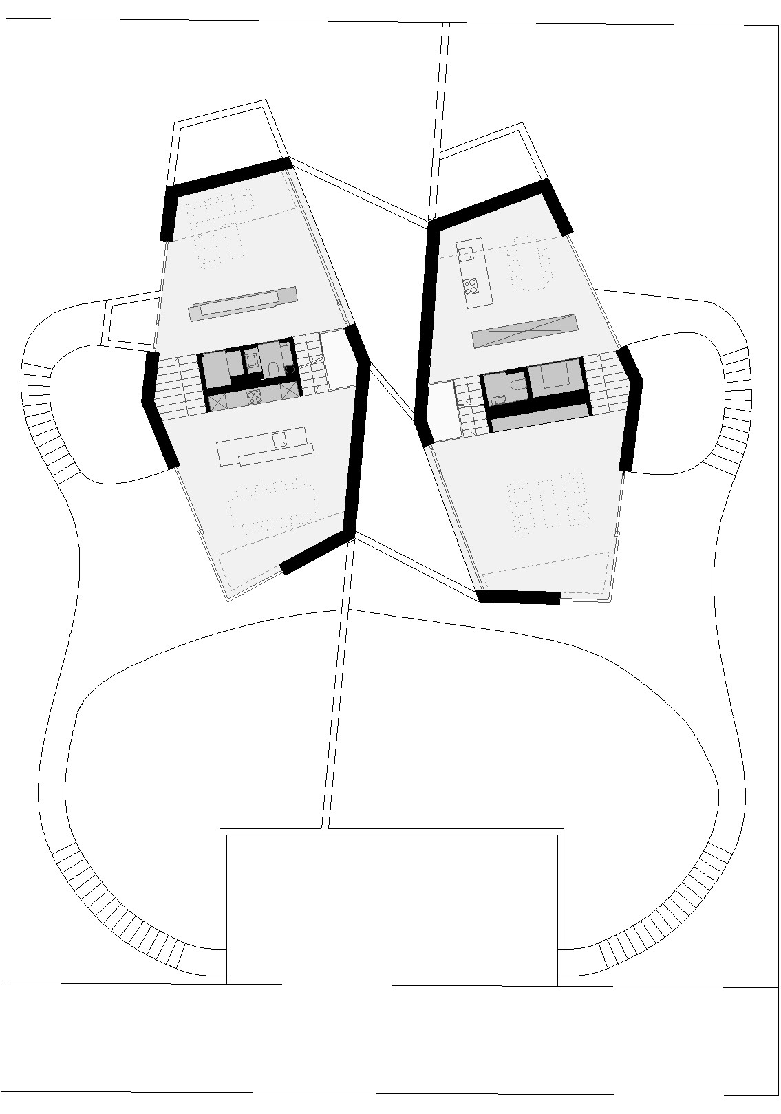 Gallery of Two Single-Occupancy Detached Houses / L3P Architekten - 21