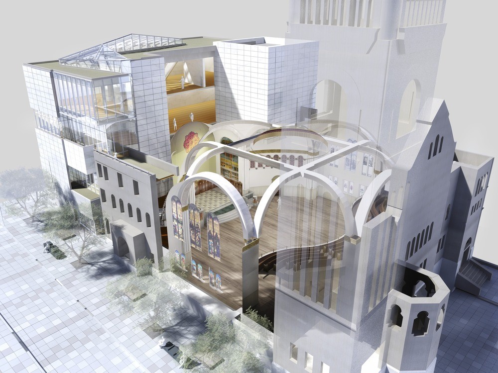 Gallery of Canadian Museum in a Church / Provencher_Roy - 24