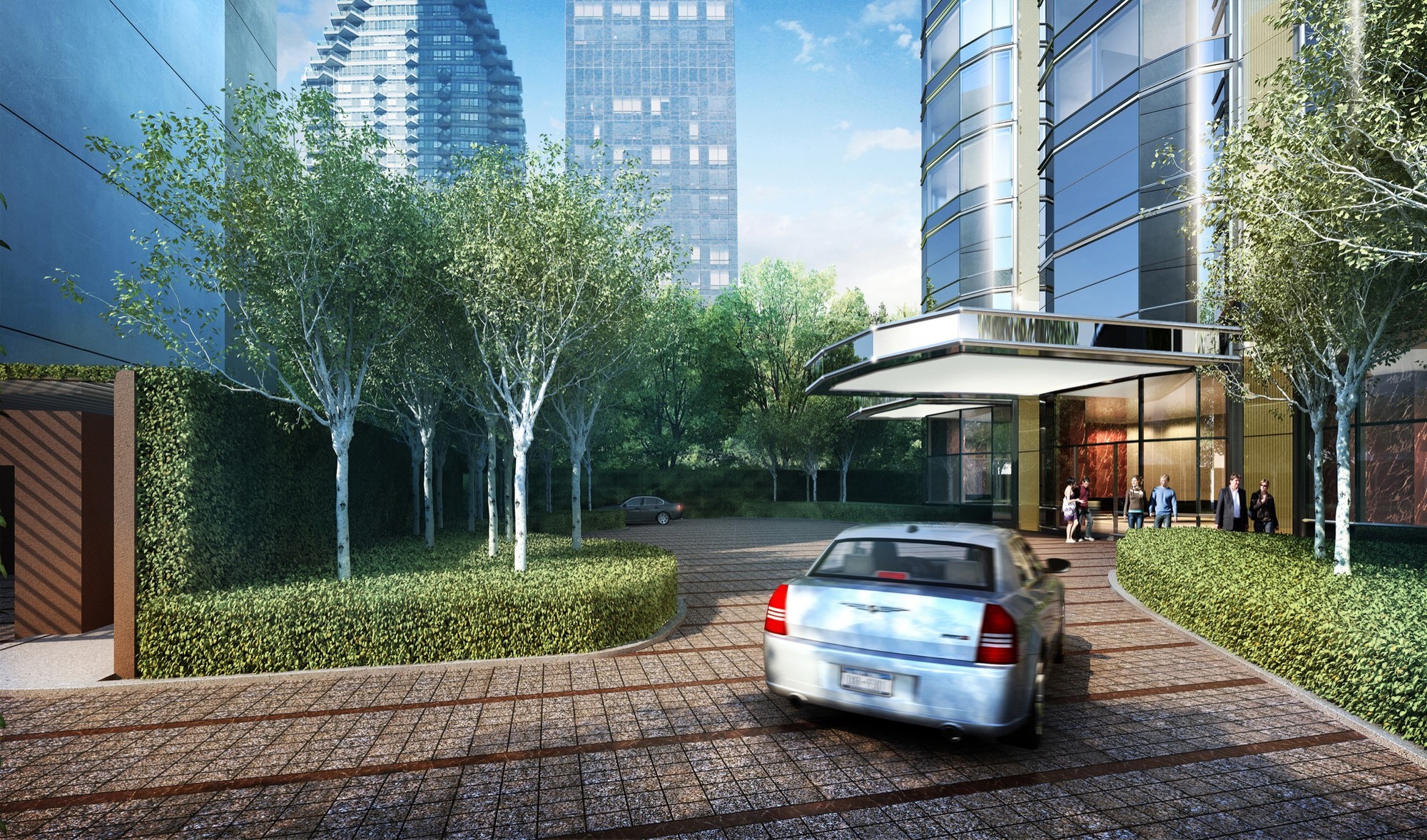 Gallery of Foster+Partners' First US Residential Building Breaks Ground - 5