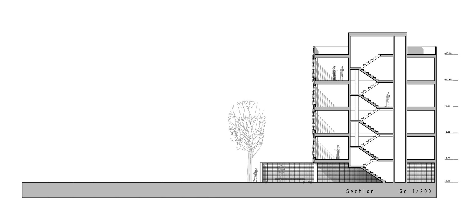 Gallery of Brick Pattern House / Alireza Mashhadmirza - 29