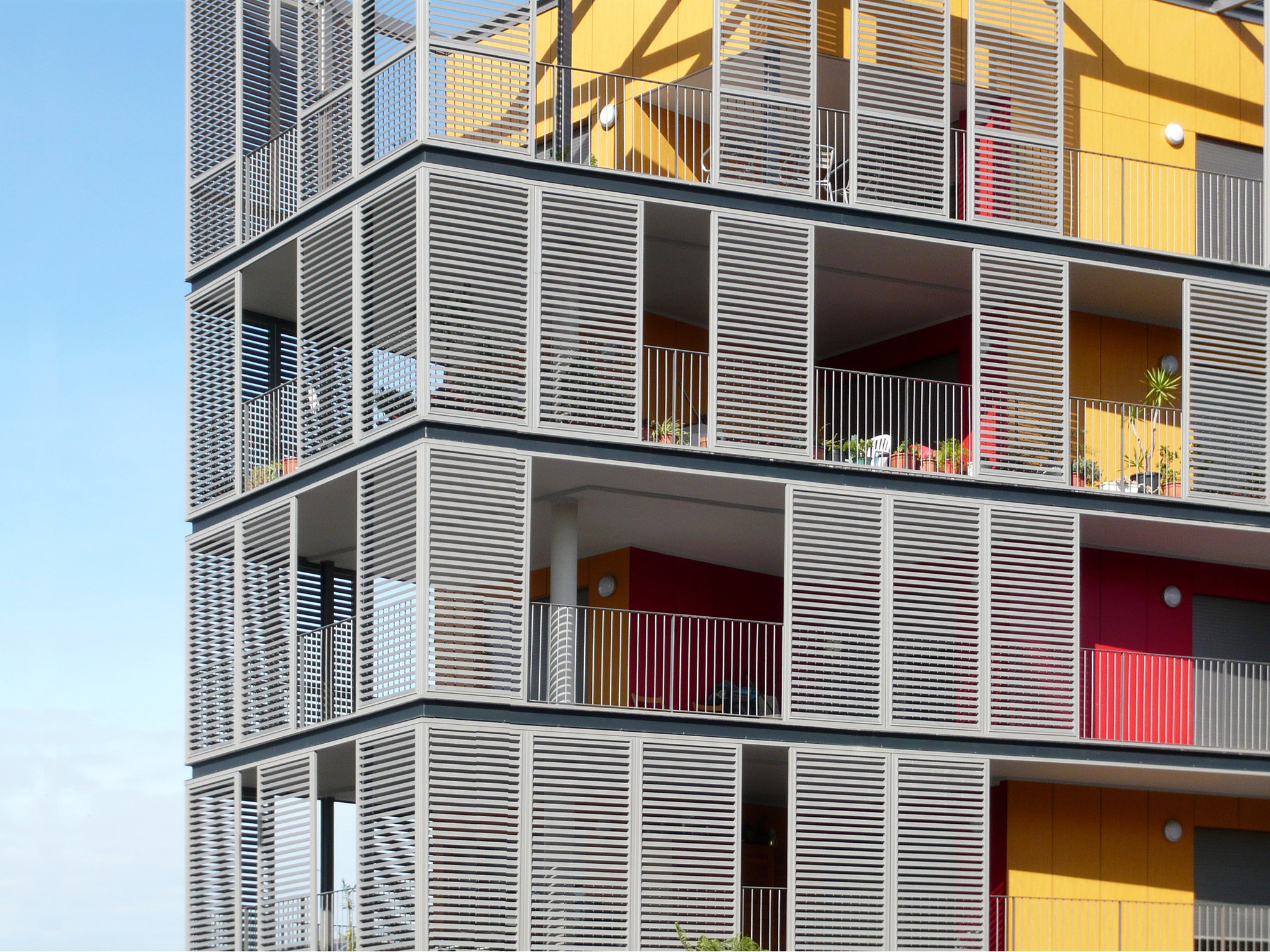 Gallery of 60 Dwellings Appartment Block For Fira 2000 / ONL ...