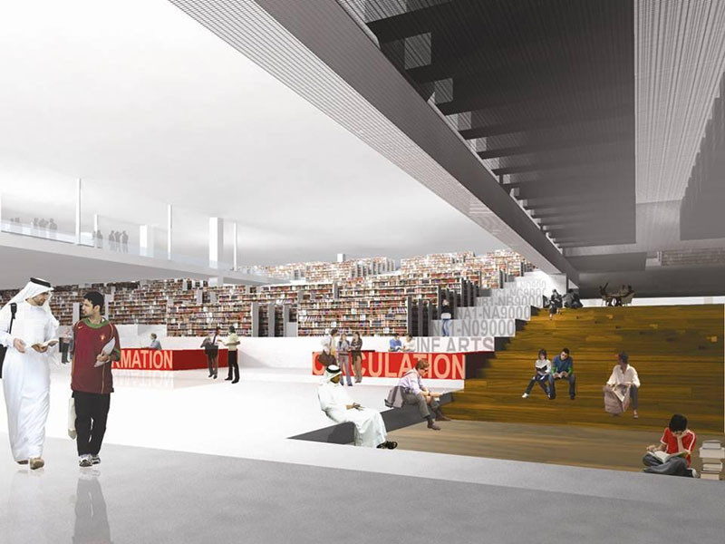 Gallery of OMA To Design "Iconic" Qatar National Library - 6