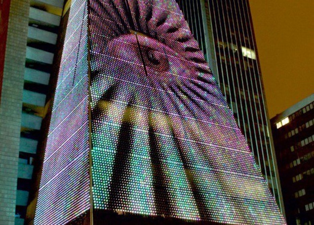 Edifício da Fiesp recebe projeções de diversos artistas durante o mês ...