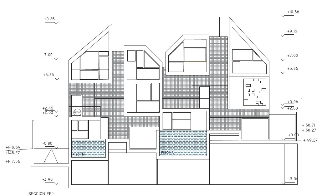 Gallery of 2 Houses with 6 Homes / nodo17 Architects - 13