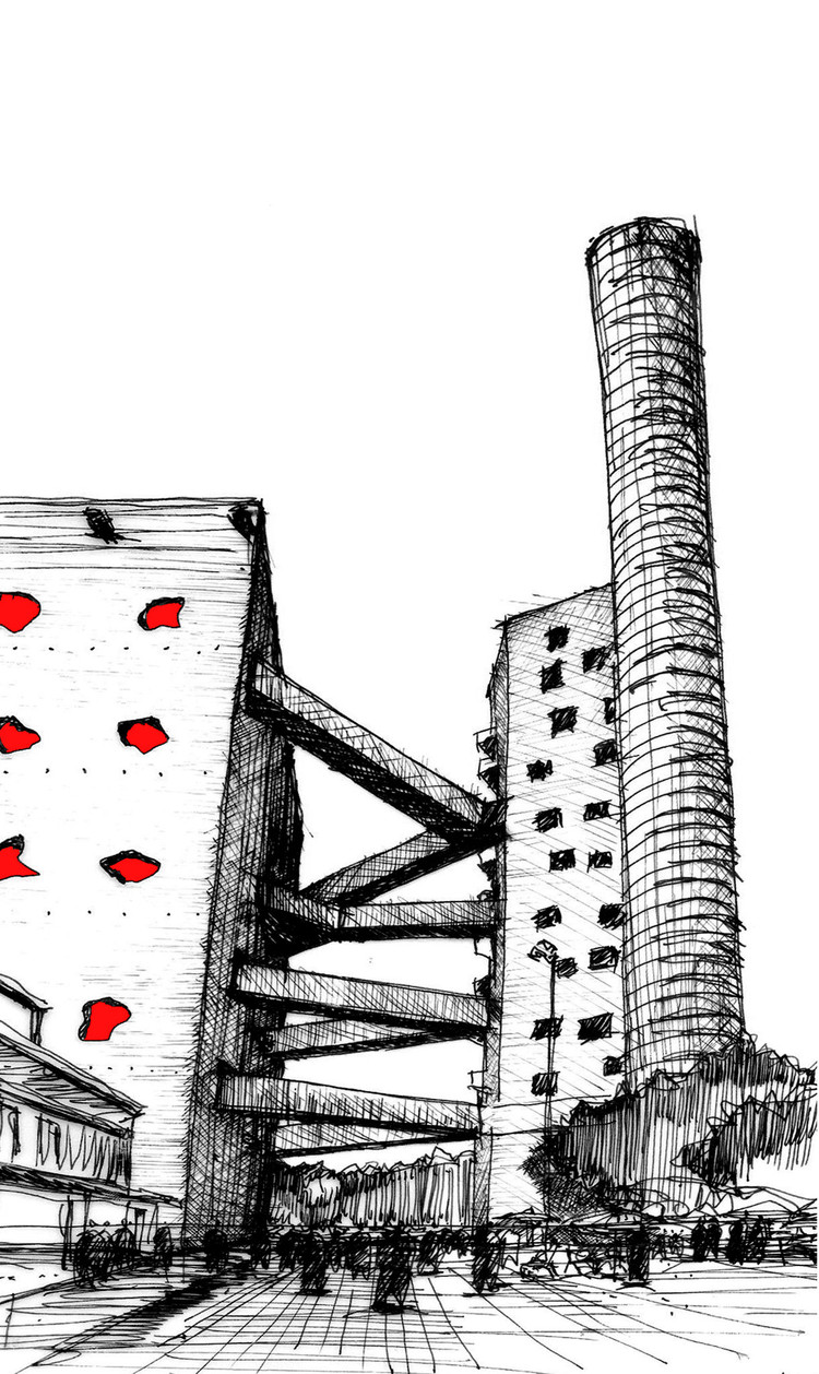 Arte e Arquitetura: Croquis por Fabricio Contreras Ansbergs | ArchDaily ...