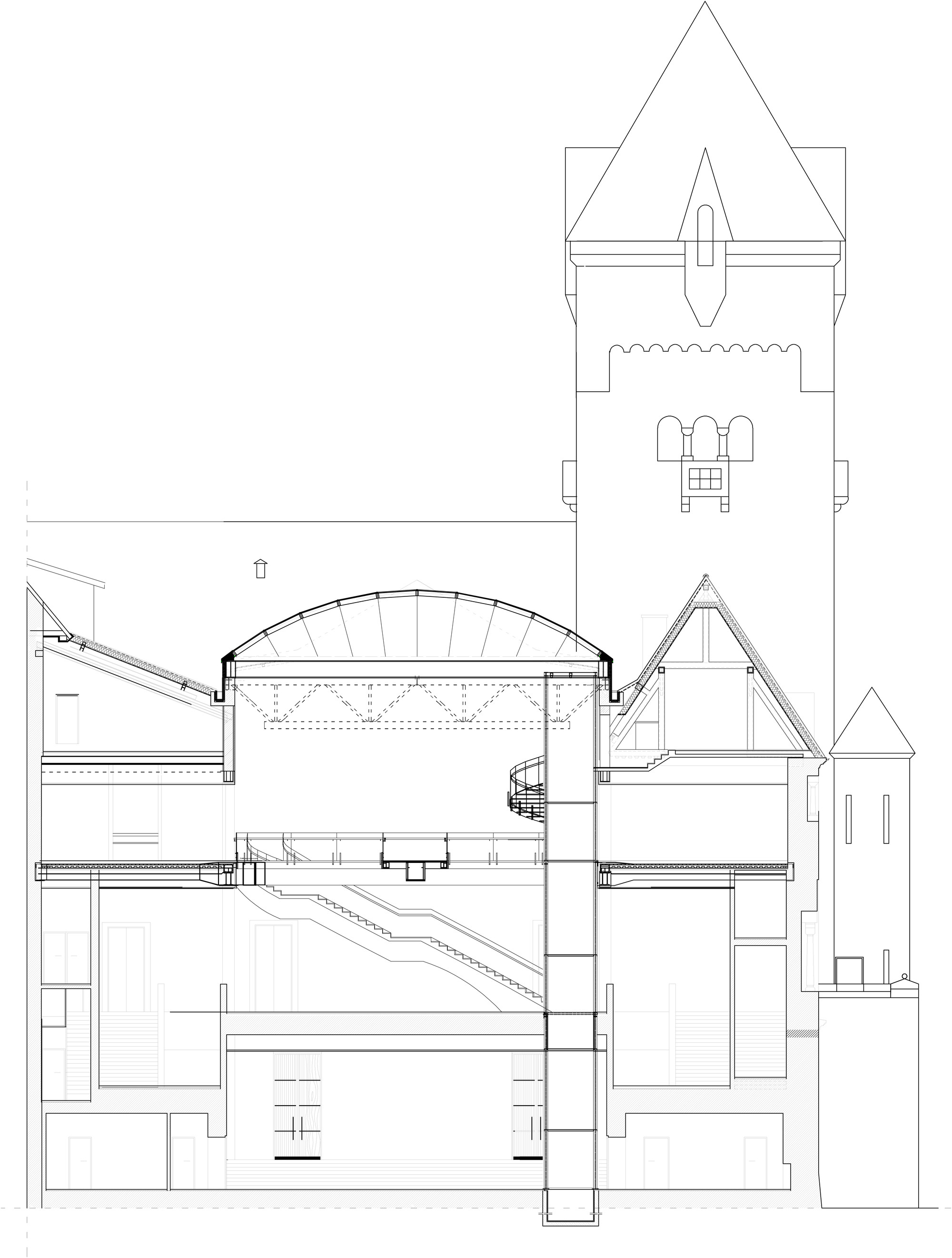 Gallery of Grand Hall Complex at The ZAMEK / Toya Design - 42