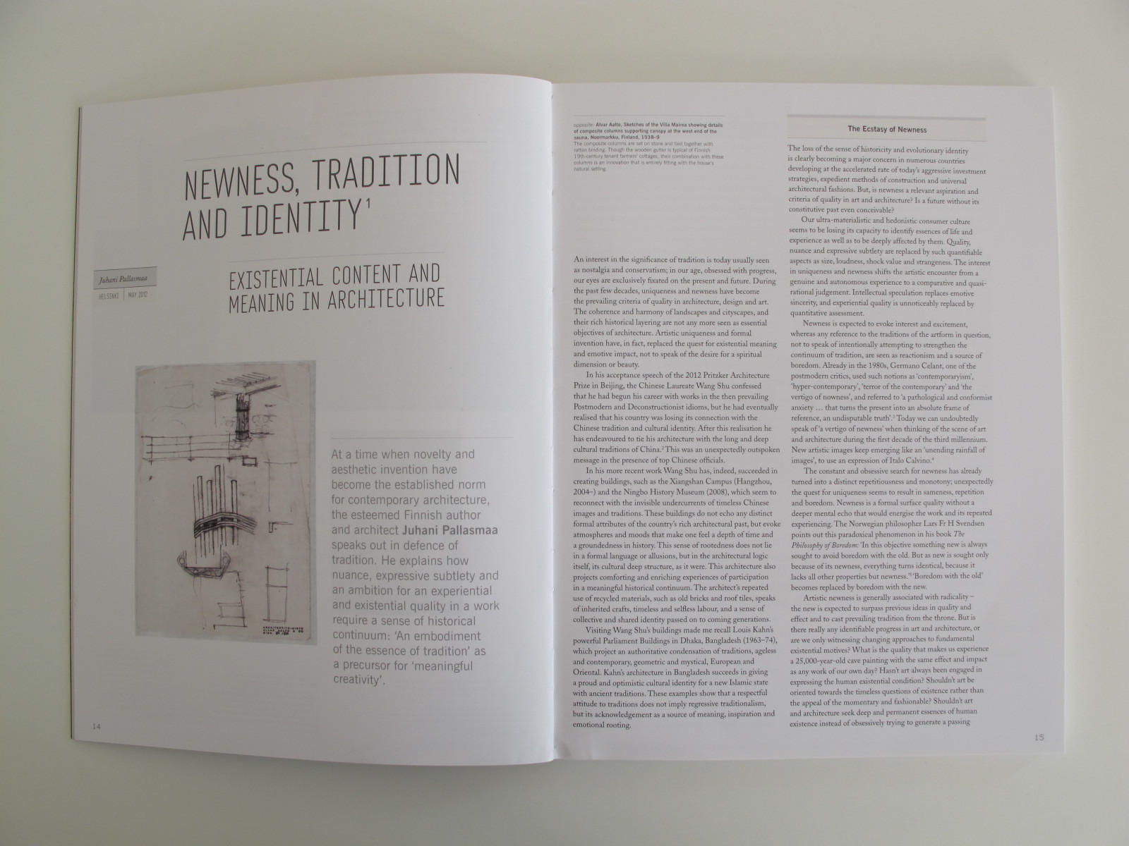 Gallery of Architectural Design: Human Experience and Place ...