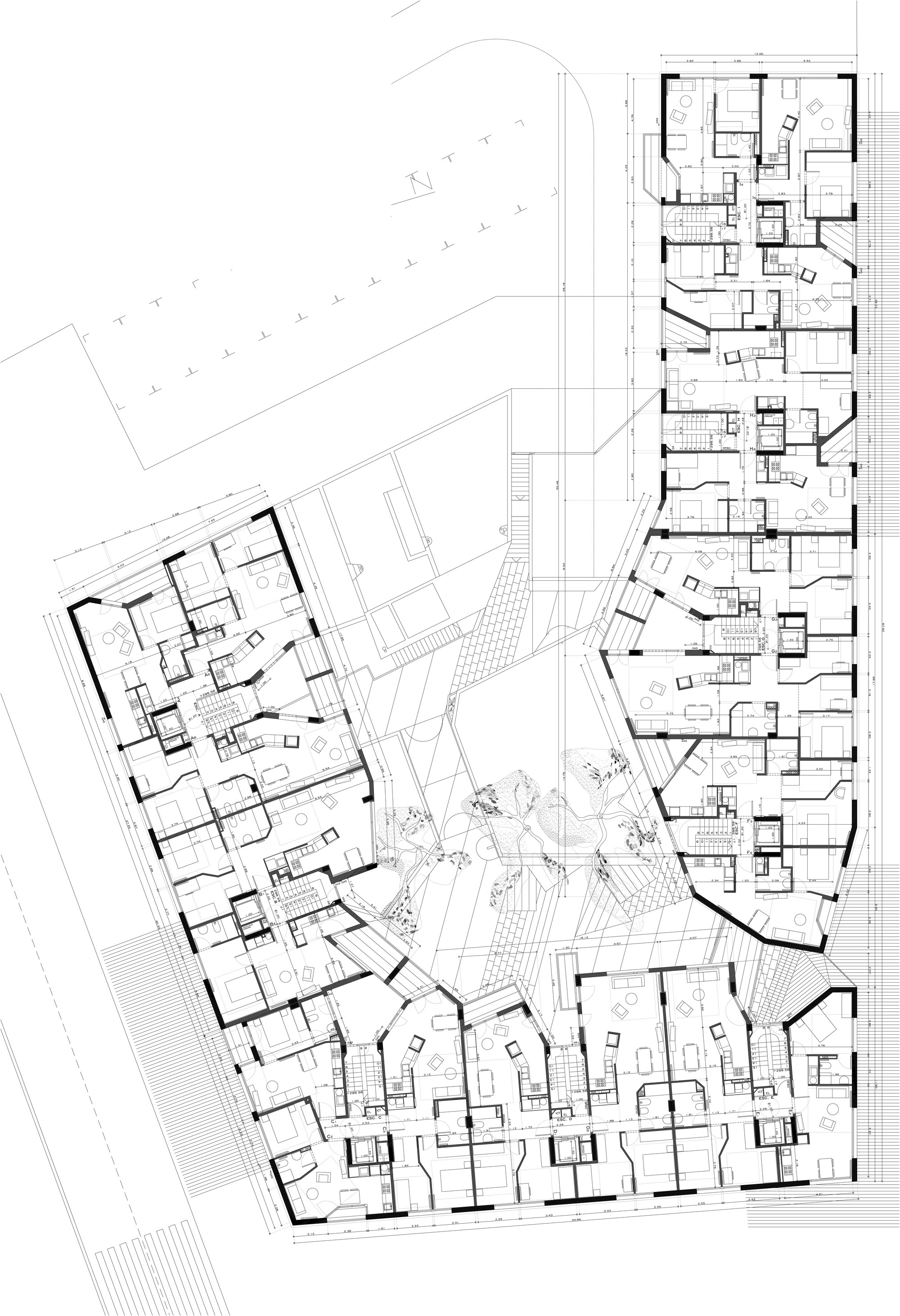 Galería de Edificio 111 / Flores& Prats - 19