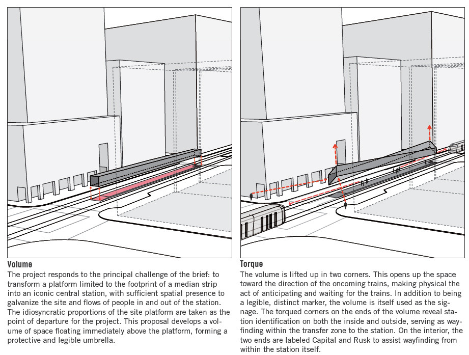 Gallery of Downtown Houston Central Station Design Competition ...