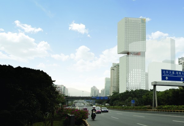 Gallery of OMA Wins Skyscraper Competition in China - 2