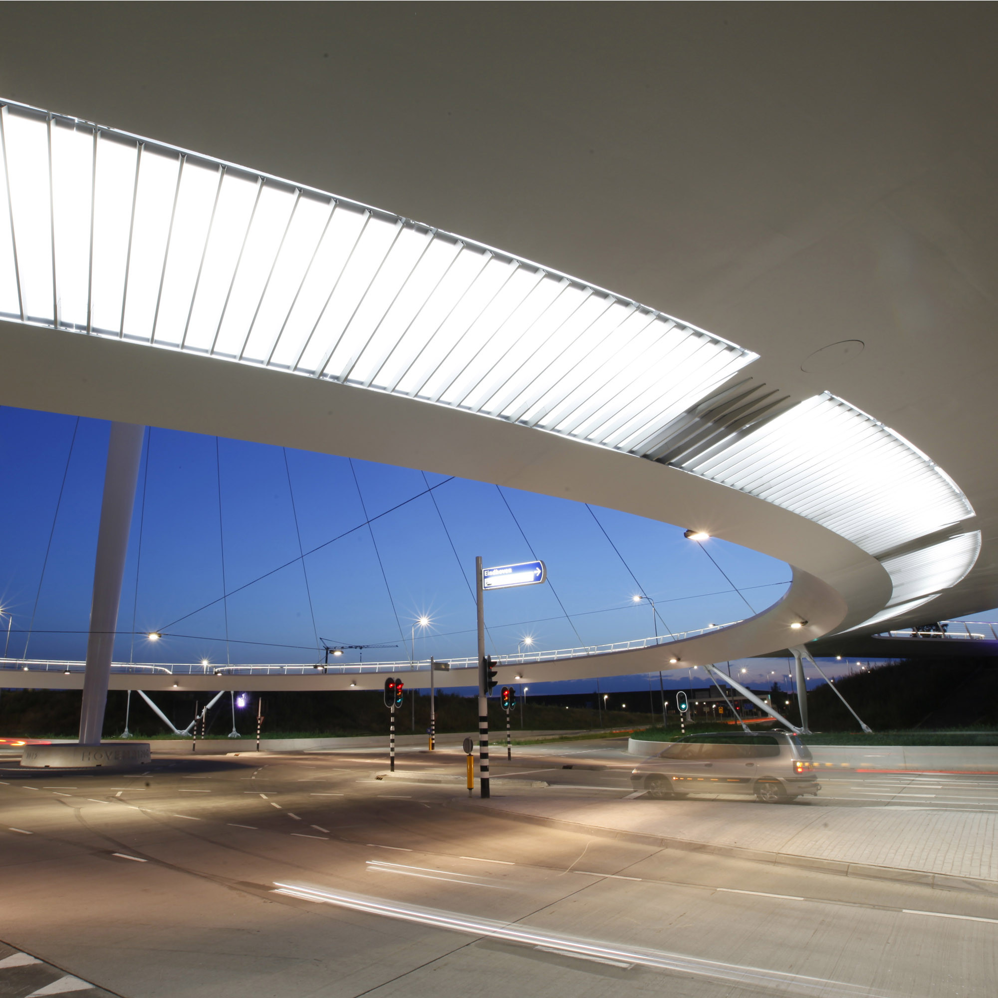 Gallery of Hovenring, Circular Cycle Bridge / ipv Delft - 9