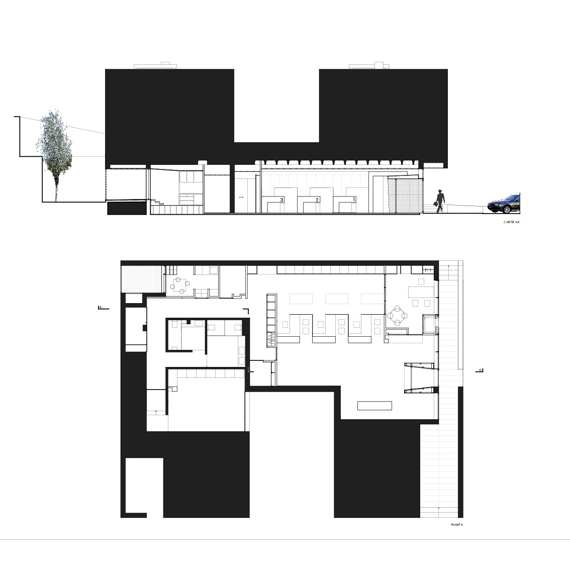 Gallery of Banking Branch in Colmeias / 2L Atelier Arquitectos - 33
