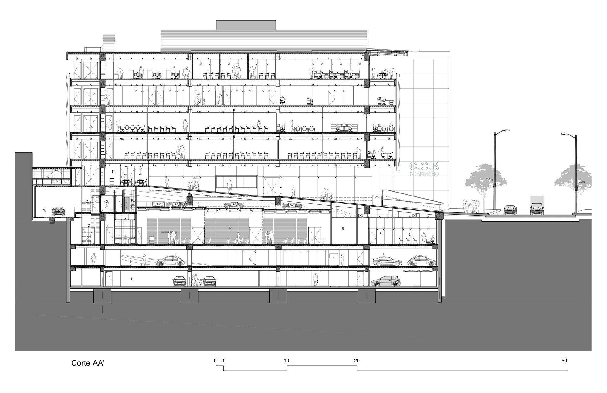 Galería de Edificio Cámara de Comercio Sede Chapinero / Daniel Bonilla Arquitectos - 23