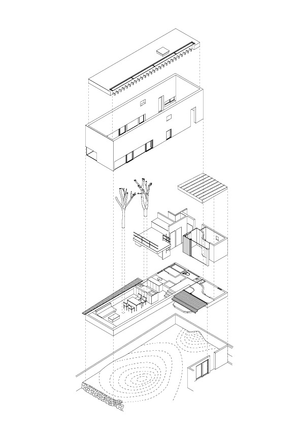 Galeria de Garden Tree House / Hironaka Ogawa & Associates - 17