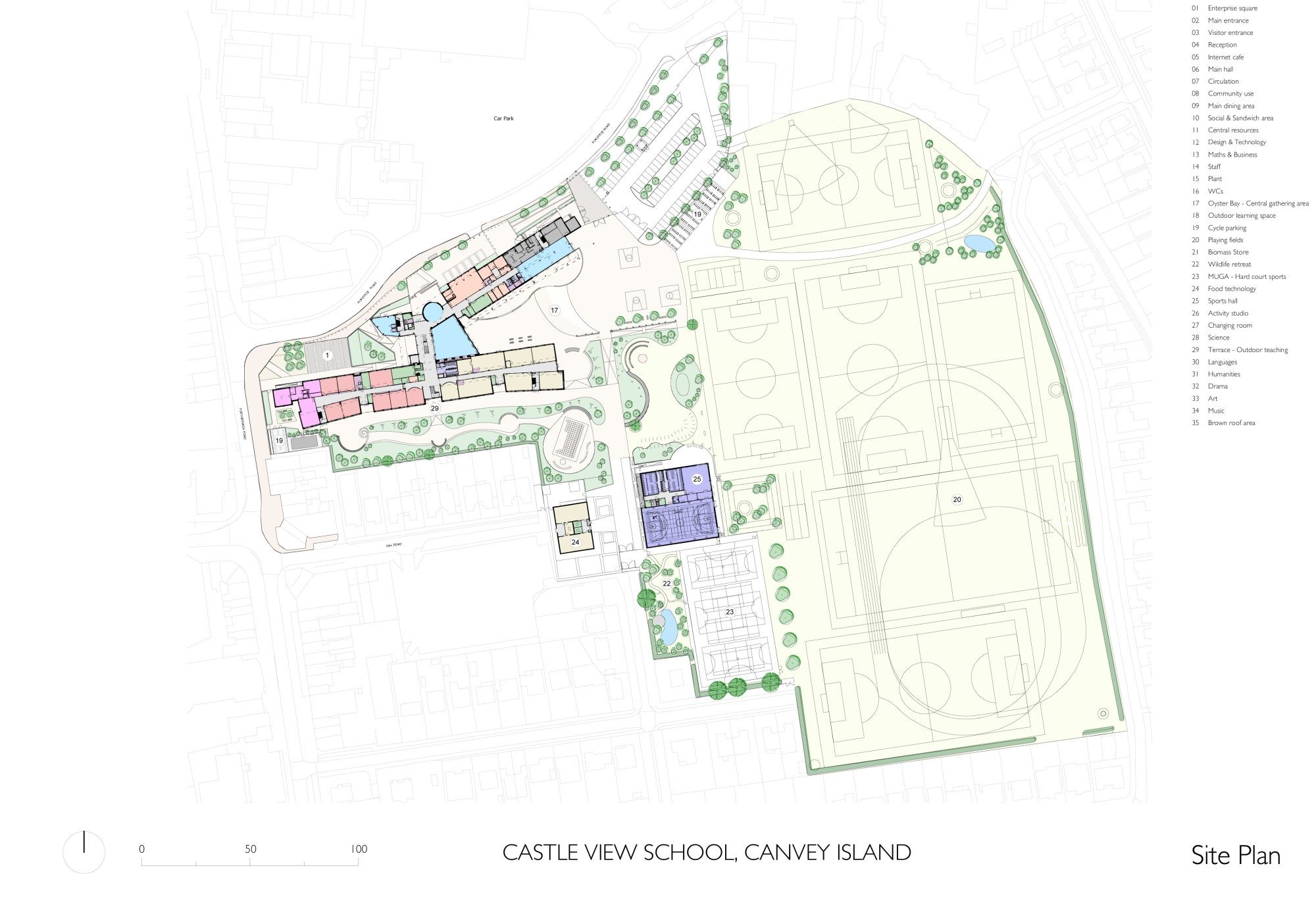 Gallery of Castle View School / Nicholas Hare Architects - 17