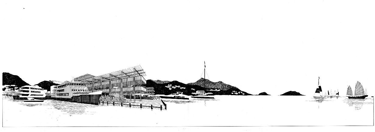 Gallery of Seaside Resort Development Competition Entry / John Thompson ...