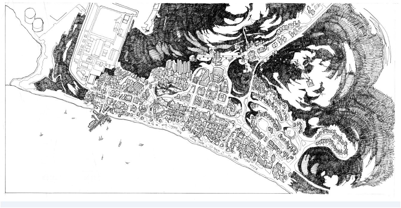 Gallery of Seaside Resort Development Competition Entry / John Thompson ...