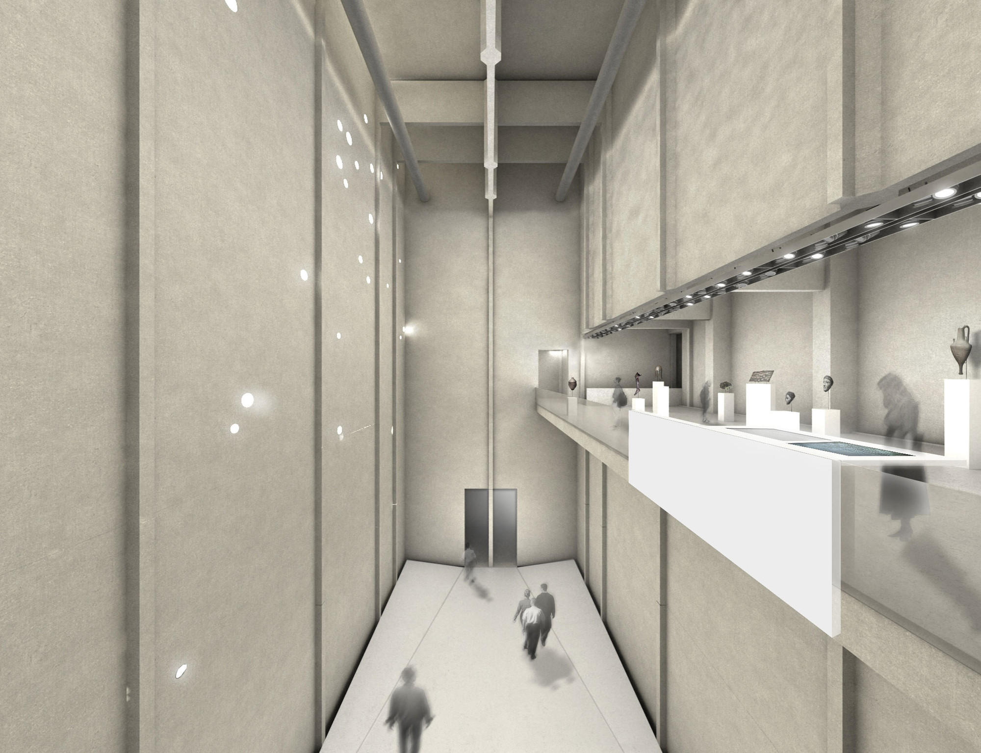 Gallery of Museum for Underwater Antiquities Competition Entry ...