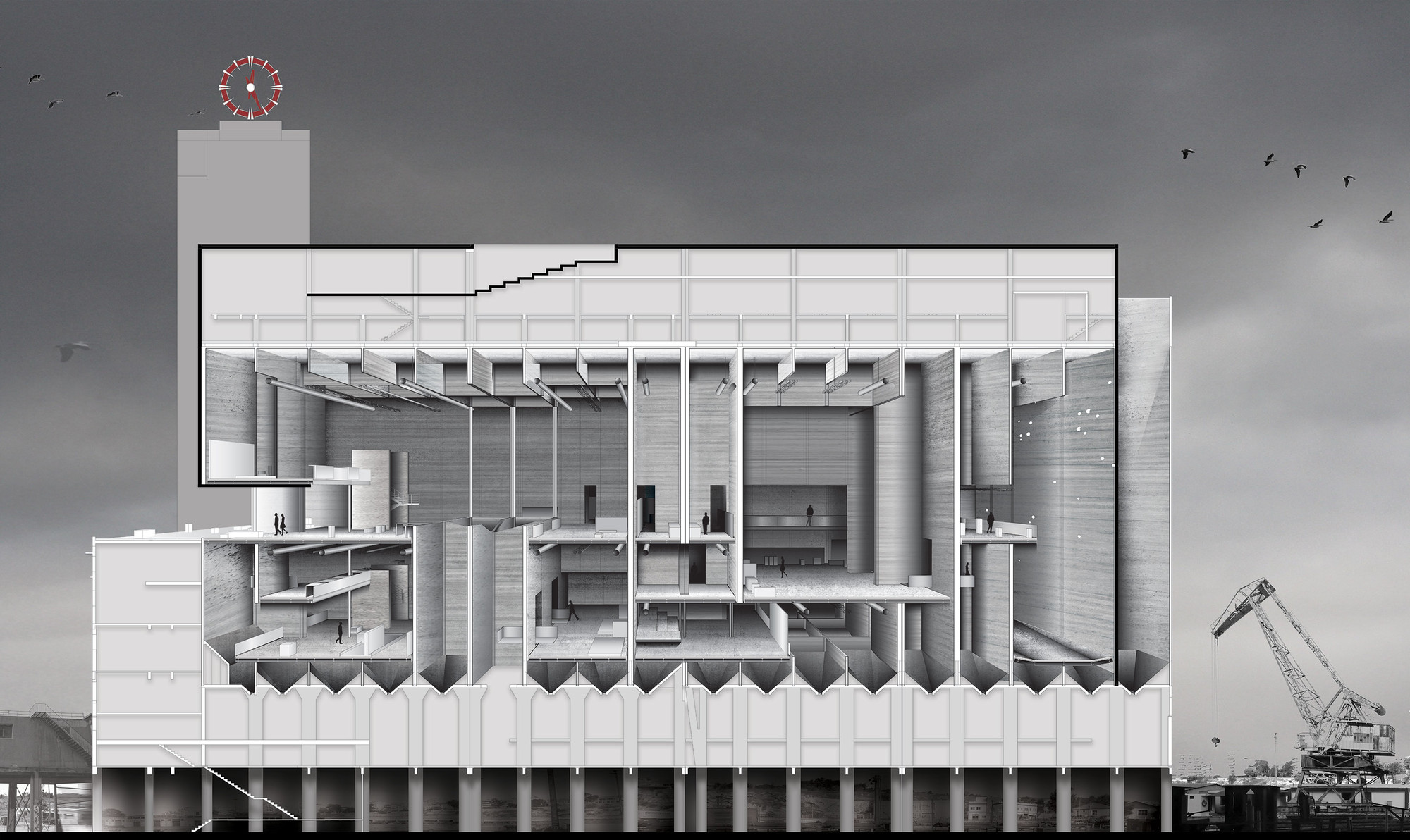 Gallery of Museum for Underwater Antiquities Competition Entry ...