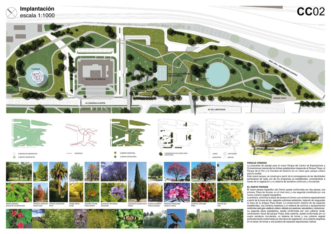 Galería de Primer Lugar Concurso Parque, Centro de Exposiciones y ...