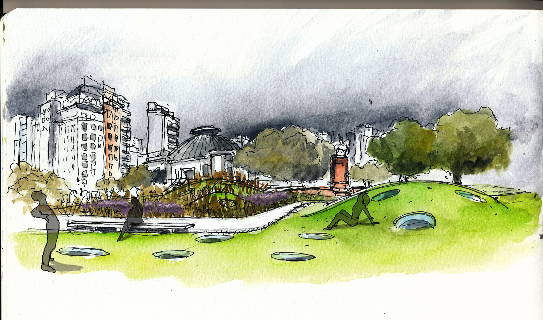 Galería de Primer Lugar Concurso Parque, Centro de Exposiciones y ...