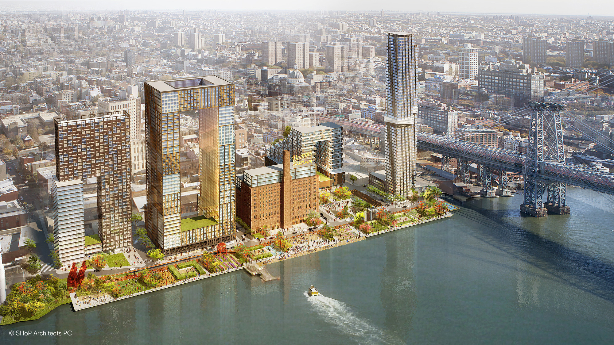 Plano Maestro de Desenvolvimento da Domino Sugar Factory / SHoP ...