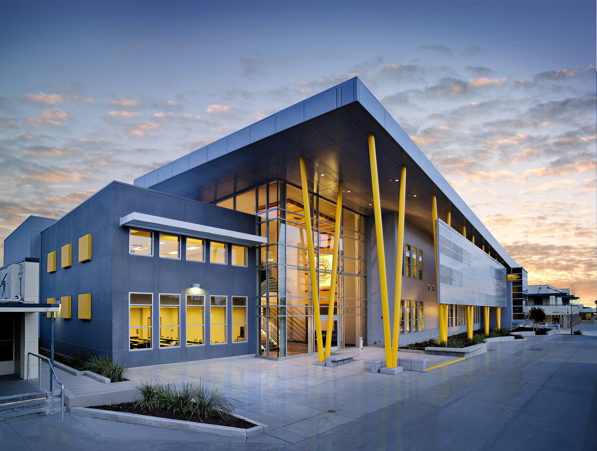 Edison High School Academic Building Darden Architects ArchDaily Edison High School Academic Building Darden Architects ArchDaily
