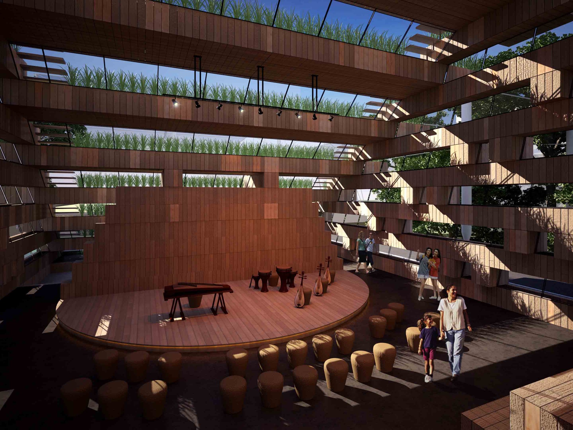 Gallery of Vietnam’s Pavilion at Expo 2015 Competition Entry / H&P ...