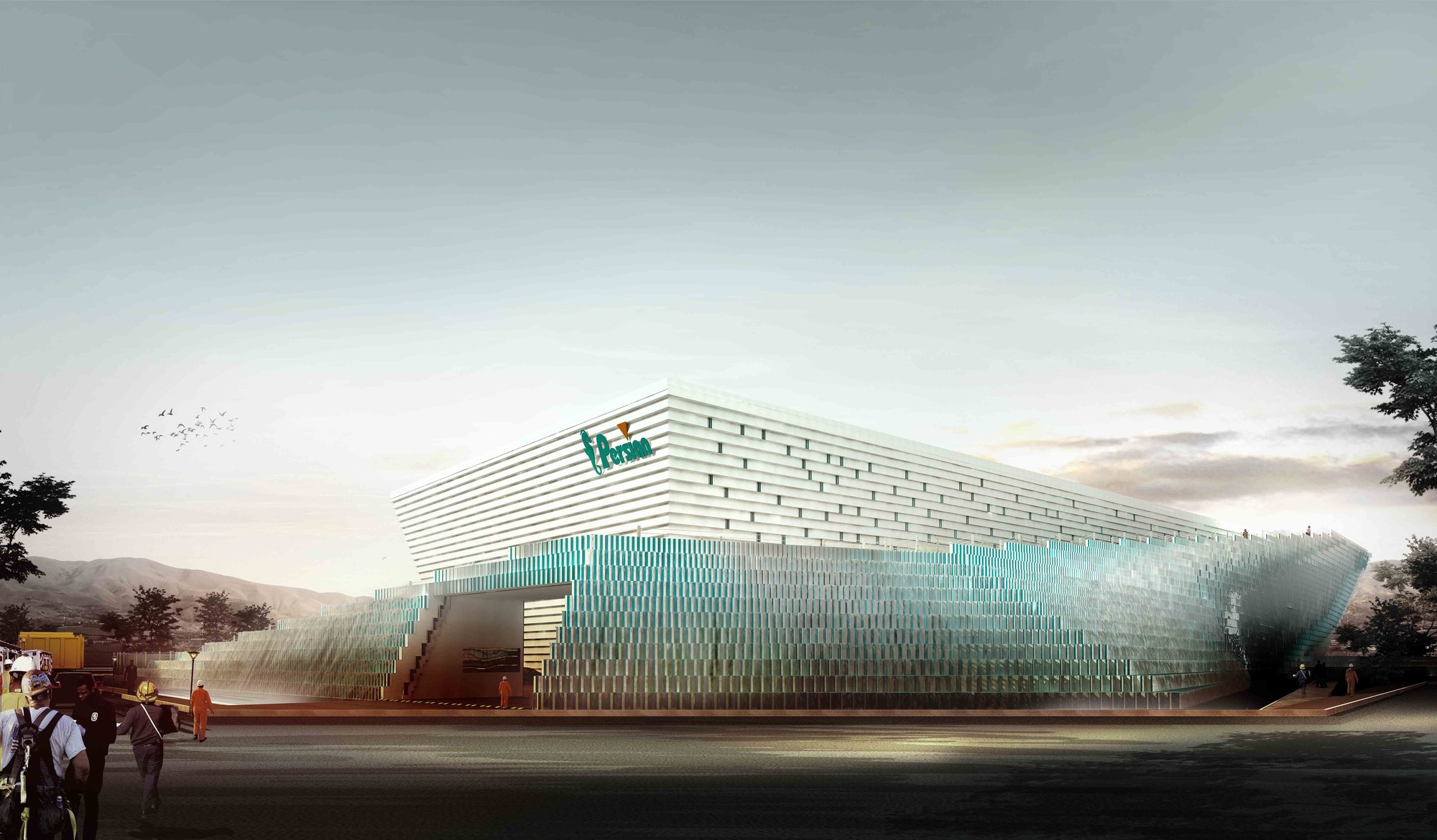 Gallery of Persian Factory Second Prize Winning Proposal / Hooba Design ...