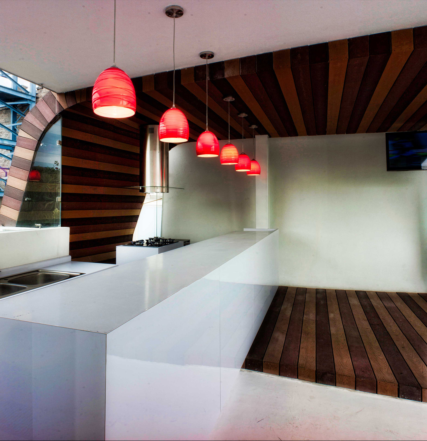 Galería de Café Azul y Rojo / Boutique de Arquitectura - 9