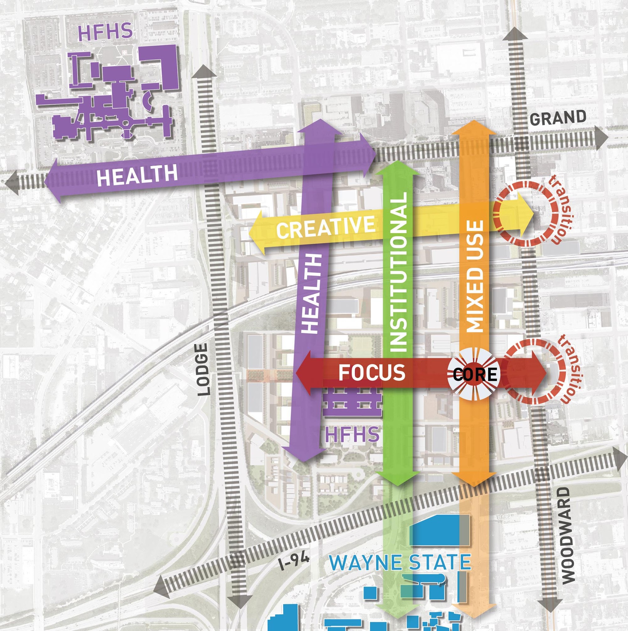 Gallery of TechTown District Plan / Sasaki Associates - 20