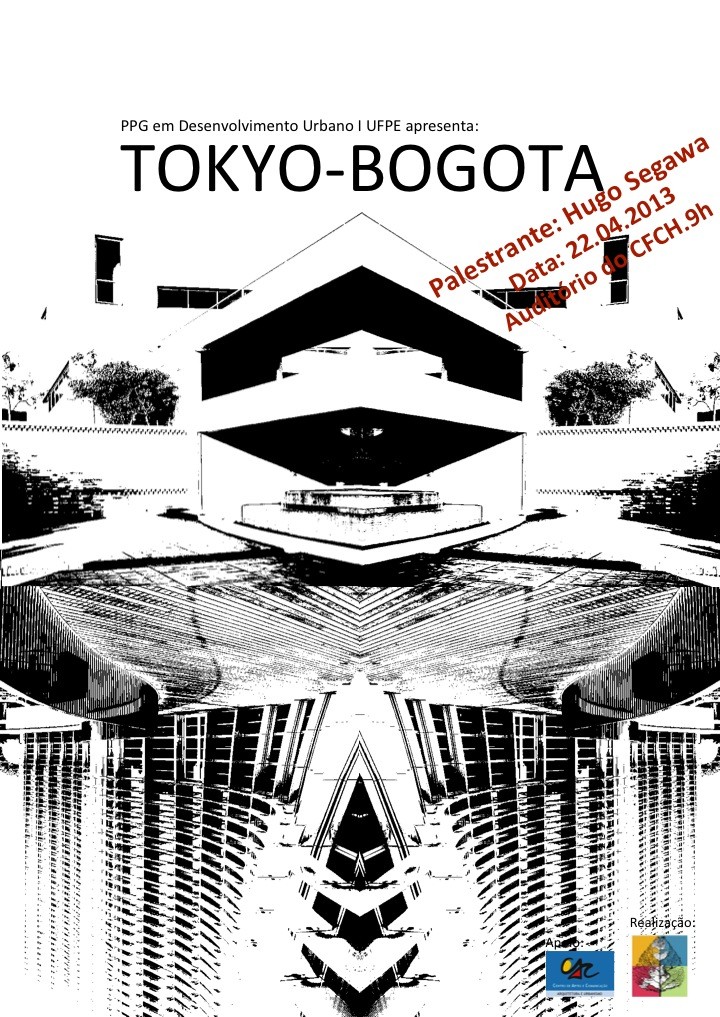 Palestra Tokyo - Bogota com Hugo Segawa / Recife | ArchDaily Brasil