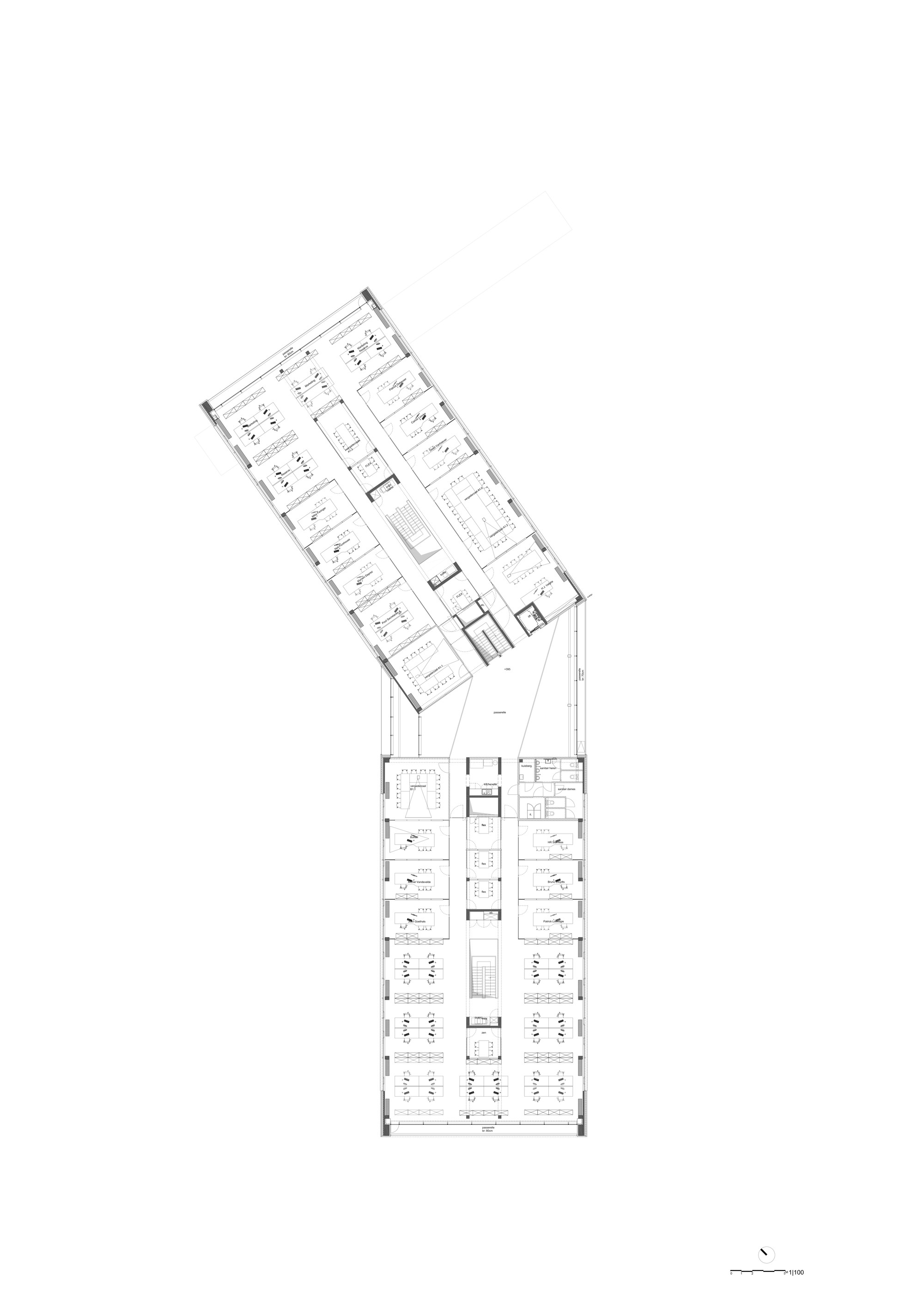 Gallery of Bekaert Office Building / BURO II & ARCHI+I + Sileghem ...