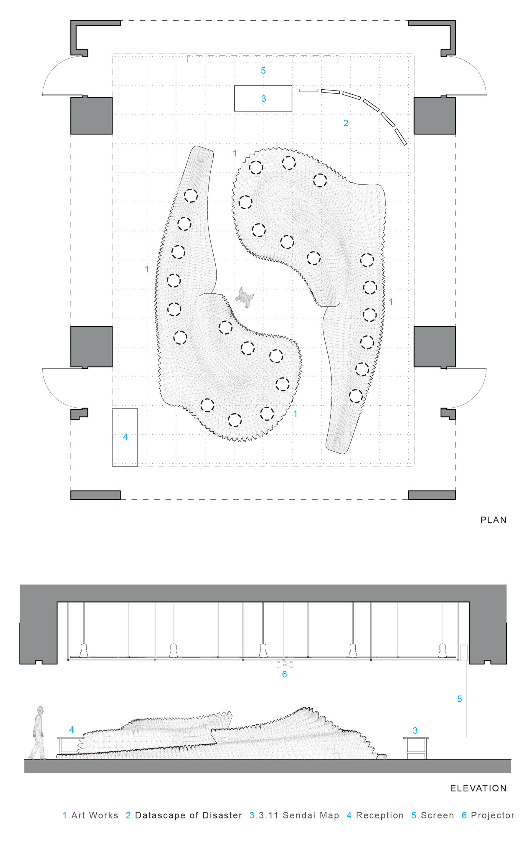 Gallery of 'MonsterScape' Exhibit / Hannat Architects - 14