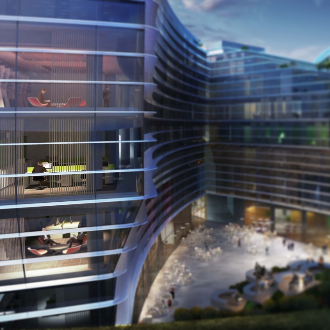 Gallery of Premier Campus Office in Kagithane Winning Proposal / JDS - 11